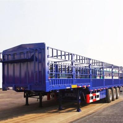 Cina 30-100 tonnellate Capacità Semi-remolchio di recinzione staccabile in vendita