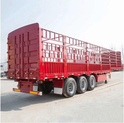 Cina 30-100 tonnellate Capacità Semi-remolchio di recinzione staccabile in vendita