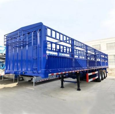 Cina 3 assi 4 assi altezza della piastra laterale 600 mm 800 mm recinzione laterale semirimorchio carico massimo 30000 kg in vendita