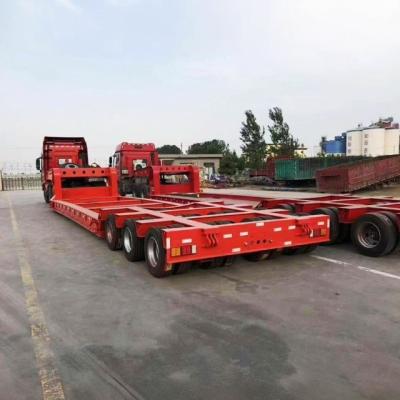 Cina Trasporti attrezzature pesanti con rampa idraulica da 100 tonnellate in vendita