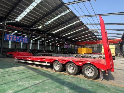 Cina Trasporti attrezzature pesanti con rampa idraulica da 100 tonnellate in vendita