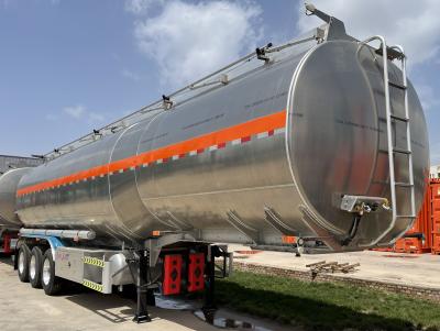 China WS Shandong Customize 55cbm Fuel Truck Trailer in Africa with Max Payload of 60 Ton for sale