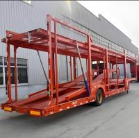 China Double Deck Auto Load and Unload Transport Trailers Suitable for Customer Requirements for sale