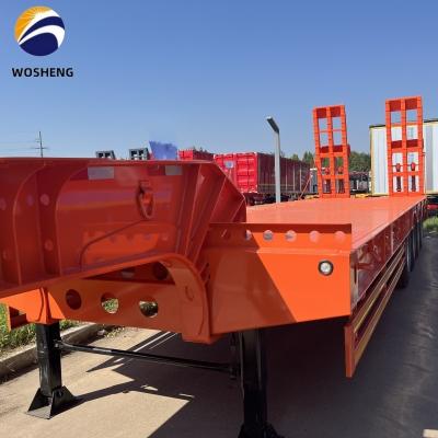 Cina 30-150 tonnellate rimorchio per camion semirimorchio a letto basso semirimorchio lowboy per attrezzature pesanti in vendita