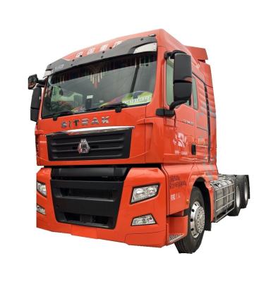 중국 SINOTRUK 사용된 SITRAK G7 480hp AMT 기어박스 6x4 타입 디스크 브레이크 10 휠 트럭 헤드 트랙터 트레일러 판매용