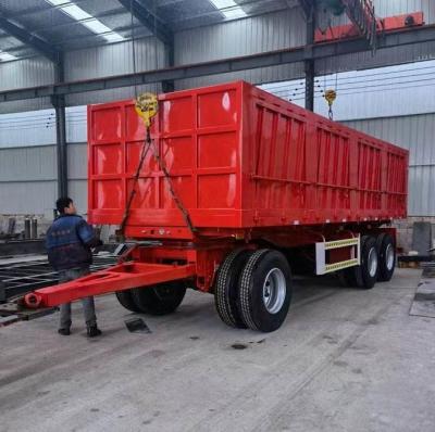 China Vollzugswagen mit Getreide-Funktion Zaun Ladung Halbzugswagen Anhänger zu verkaufen