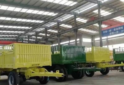 China 500mm Q345 Kohlenstoffstahl Zugstange Zaun Vollanhänger mit 3 Achsen 40-100 Tonnen Kapazität zu verkaufen