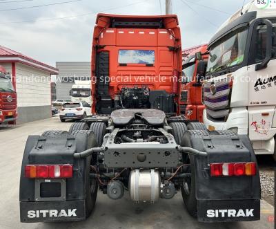 China 10 tire Used truck HEAD tractor trailer SITRAK TRUCKS G7 480hp AMT truck tractor HEAD for sale