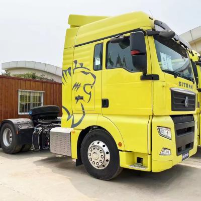 China 430hp Lhd Rhd Sinotruck Sitrak tractor trucks 4x2 used tractor truck for 3 passengers for sale
