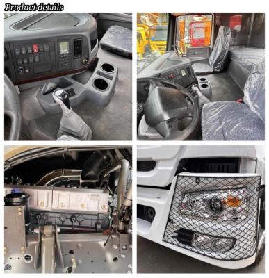 Cina Howo Trucks 540 HP T7H 6x4 con sistema multimediale e 2 numeri di cambio inverso in vendita