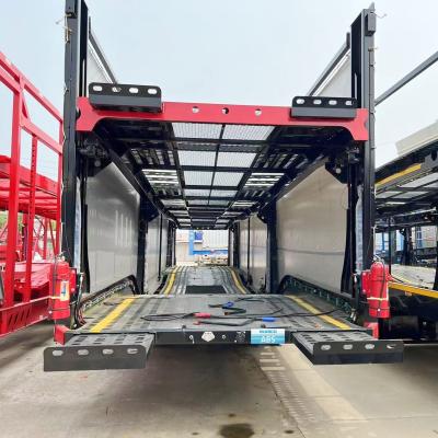 China Customizable Car Trailer Carrier with Hydraulic Lifting Mechanism and Manual Lifting for sale