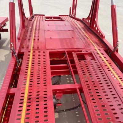 China Staalvervoer aanhangwagen met 2 