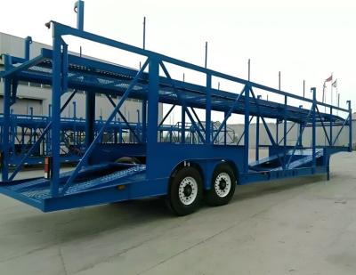Cina Q345/T700L 6/8/10 posti auto e veicoli trasporto auto trasportatore camion semirimorchio in vendita