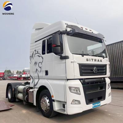 Cina Guida sinistra Sinotruck usato Sitrak camion trattore con camera d'aria per le vostre esigenze in vendita
