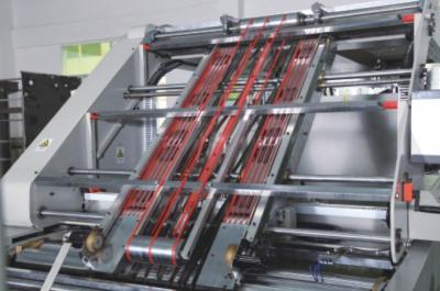 China 120 m/min automatische golfplaten fluit laminator middensnelheid DF-1450S Te koop