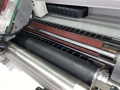 China 5 Layers Grey Paperboards Auto Flute Laminator Machine With Litho Paper Feeder for sale