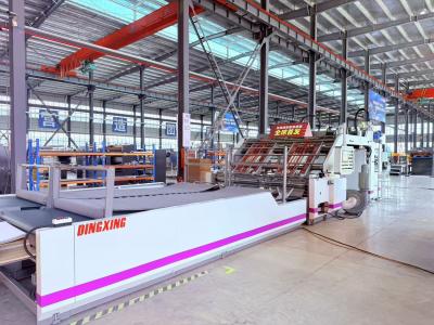 China World Premiere Dual Channel Flute Laminator Machine Laminating Corrugated Flute Boards for sale
