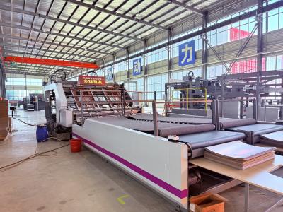 China Remote System Optional Flute Laminator Machine Customizable Size 8800 2350 1700mm Solution for Consistent and Lamination Results for sale