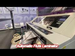 Laminador de poupança de energia estável Full Auto da flauta para o equipamento mecânico