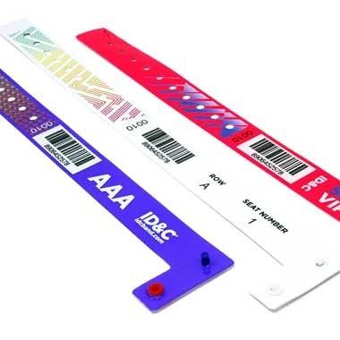 China Descartável plástico do PVC dos punhos do código de barras do ANIMAL DE ESTIMAÇÃO do OEM personalizado à venda