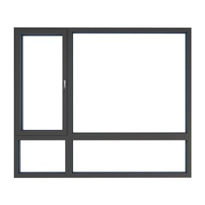 Cina Isolamento termico 6063-T5 Finestre e porte in alluminio 2.0 mm in vendita