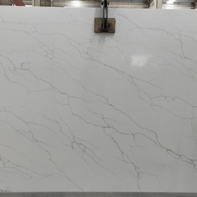 Cina Slab di pietra di quarzo personalizzato per la vanità del bagno con pacchetto di legno fumigato campione gratuito in vendita