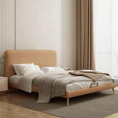 Cina OEM ODM Legno massiccio e letto imbottito altezza regolabile in vendita