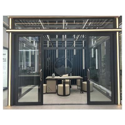 Cina Isolamento termico 6063-T5 Finestre e porte in alluminio 2.0 mm in vendita