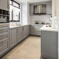 China Granite Marble Kitchen Cupboard Set Classic Kitchen Cabinets for sale