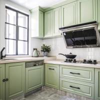 China Lacquer Door Finish Contemporary Complete Kitchen Cabinets Solution for sale