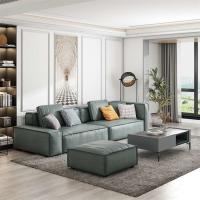 China Customized Size Living Room Sofas Sectional With High Density Sponge for sale