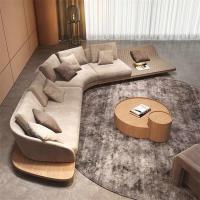 China Customized Size Living Room Sofas Sectional With High Density Sponge for sale
