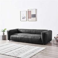 China High Density Sponge Luxury Sofa Leather Sectional Sofa Set for sale