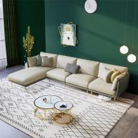 China High Density Sponge Luxury Sofa Leather Sectional Sofa Set for sale