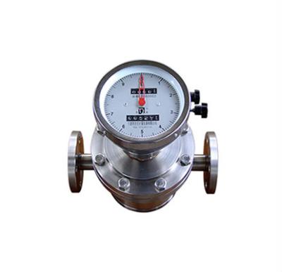 China fuel oil flow meter/ oval gear flowmeter with high repeatability made in China factory