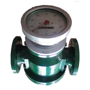 China Oval Gear Flow Meter For Fuel Oil With LCD Display factory