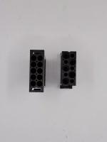 China Heavy Duty Power Connector Socket Module 10 Position C146B10001E8 Crimp Cable Mount for sale