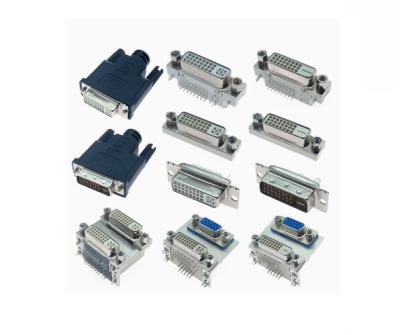 China DVI-D24 1P Male DVI-D24 5P Male High-Precision DVI-D Connectors for sale