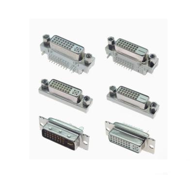 China DVI-D24 1P Male DVI-D24 5P Male High-Precision DVI-D Connectors for sale