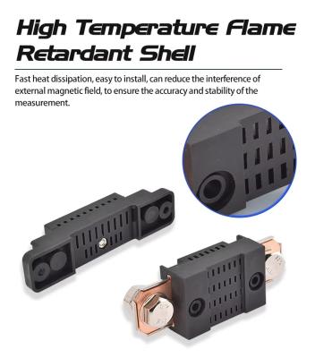 Cina FL-2C 150A 200A 250A 300A 400A 500A 600A 750A 75mV Red Copper Shunt DC Ammeter Corrente Shunt Resistor in vendita