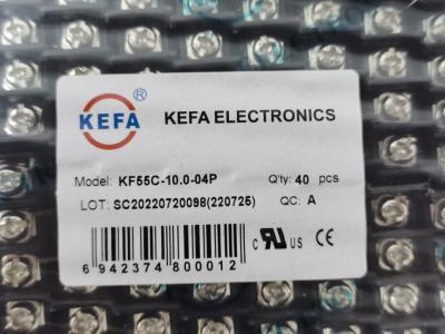 China KF55C-10.0-04P KF55C-10.0-06P KF55C-10MM 2P-24P Bloques de terminales enchufables Conectores en venta