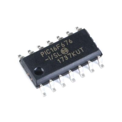 China PIC16F676 Microchip PIC16F6 Series Microcontrollers IC 8bit PIC16F630 CMOS MCU Integrated circuits PIC16F676-I/SL for sale