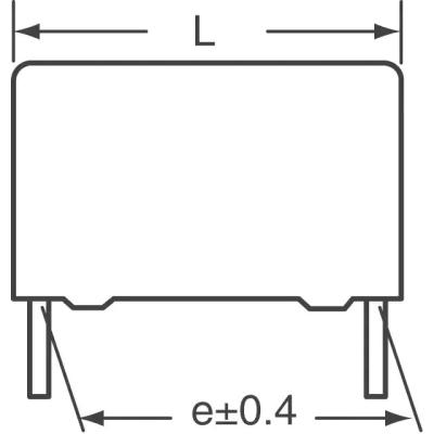China 0.1uF EPCOS TDK EMI Suppression Capacitor 305V 630V B32921C3104M000 for sale