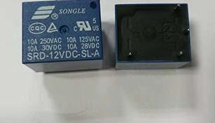 Chine Relais SPST-NO Songle 12V SLA-12VDC-SL-C SRD-12VDC-SL-A Usage général à vendre