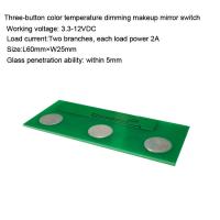 China Mirror Touch Sensor Dimmer Switch PCBA DC 5V 12V 2A for Smart Makeup Mirror for sale