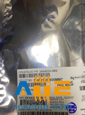 China 24AA024-I/MS Microchip Integrated Circuits IC 24AA024 24LC024 24AA025 24LC025 for sale