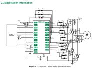 China LF2136B 600V 3-Phase Half Bridge Gate Driver IC SOIC-28 for Motor Inverter for sale