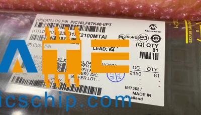 Китай PIC18LF67K40-I/PT IC порекомендовало для применений безопасности критических промышленных и автомобильных продается