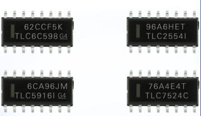 China TLC2551 TLC2552 TLC2555 TLC2551CDGKR Texas Instruments Analog aan Digitaal Convertorsadc IC TMS320 Compatibel systeem Te koop