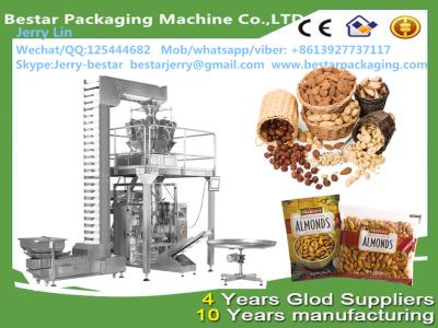 China 2016 vertical dry nuts packing machines with 14 head multihead weigherBestar packaging for sale